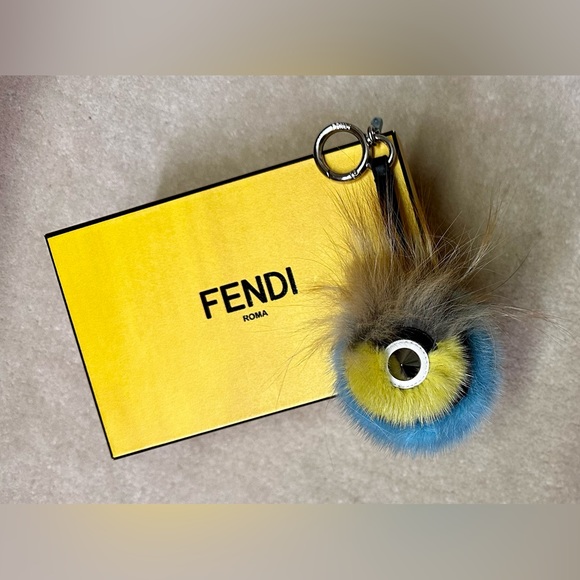 Accessories | Fendi Fox Fur Monster Charm | Poshmark